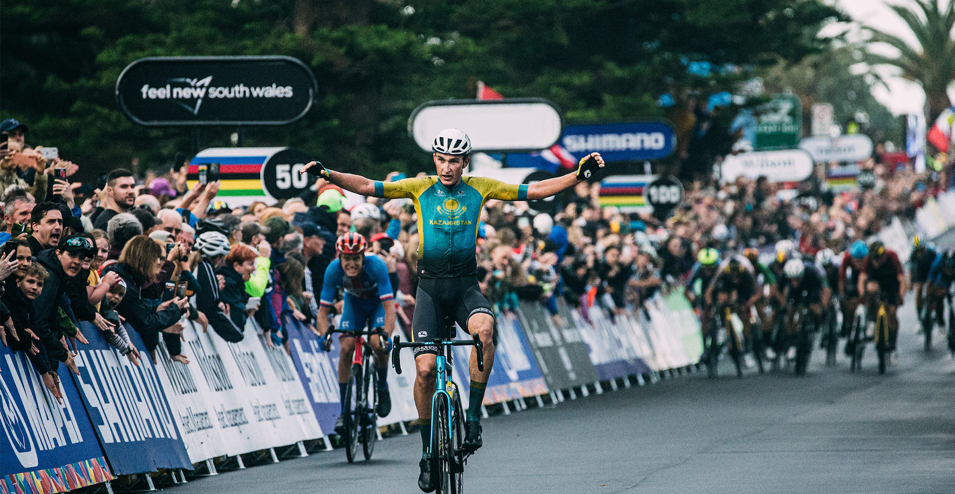 Yevgeniy Fedorov is the new U23 road World Champion